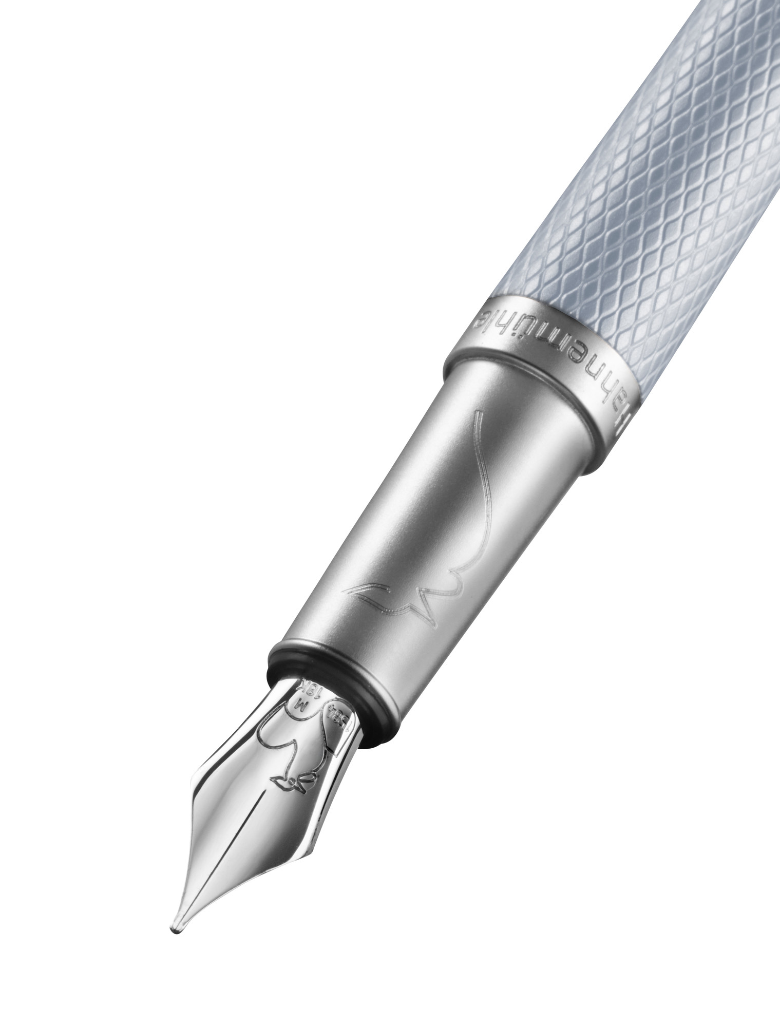 Slim Edition - Fountain pen (M), ice blue | Fountain Pen - stroke width ...