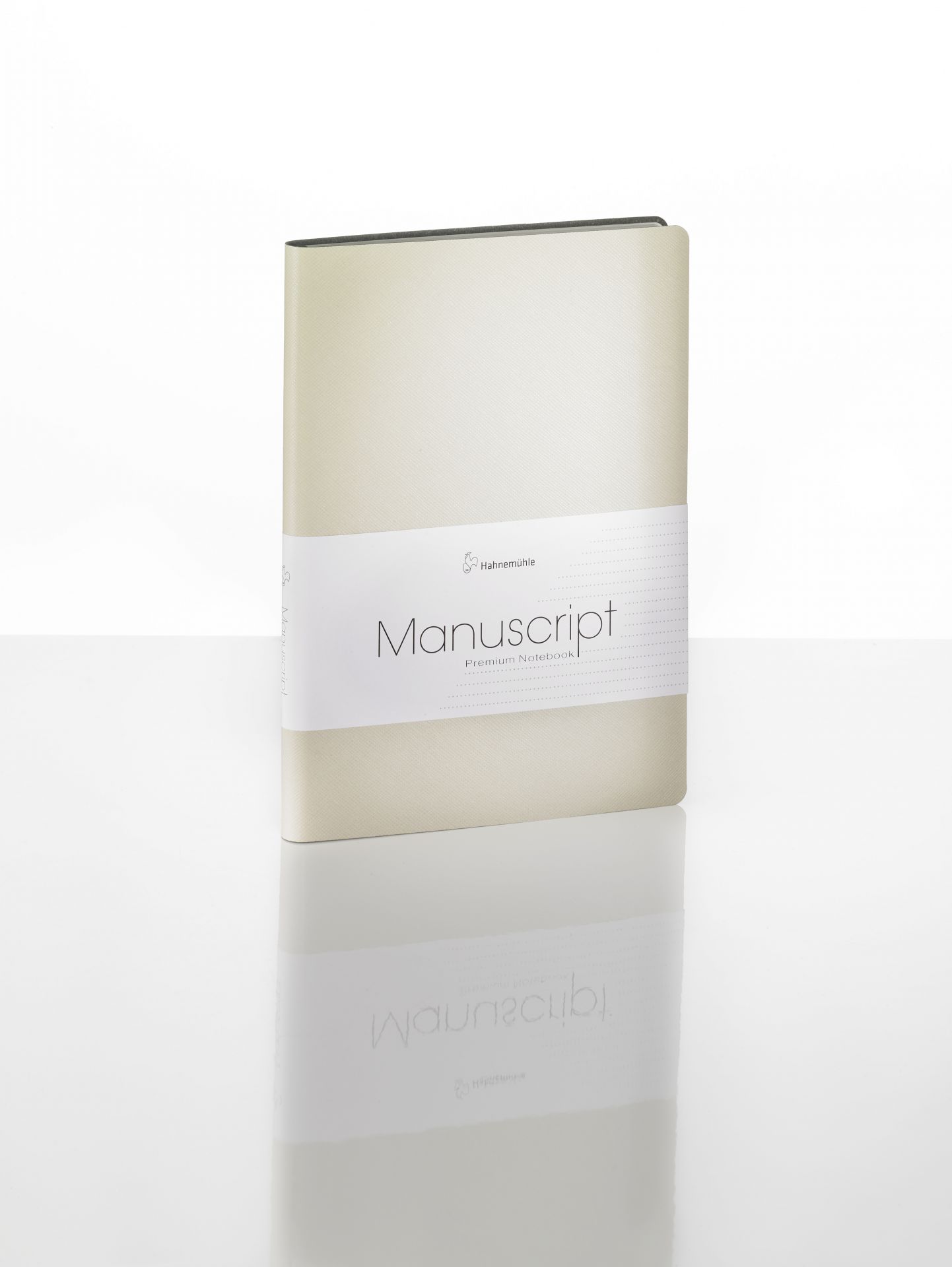 Manuscript Notebook | DIN A5 | 96 sheets / 192 pages | 100 | beige ...
