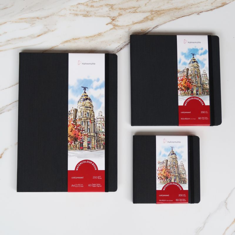 Watercolour Book | 200gsm | A4 | Portrait | Hahnemuhle UK