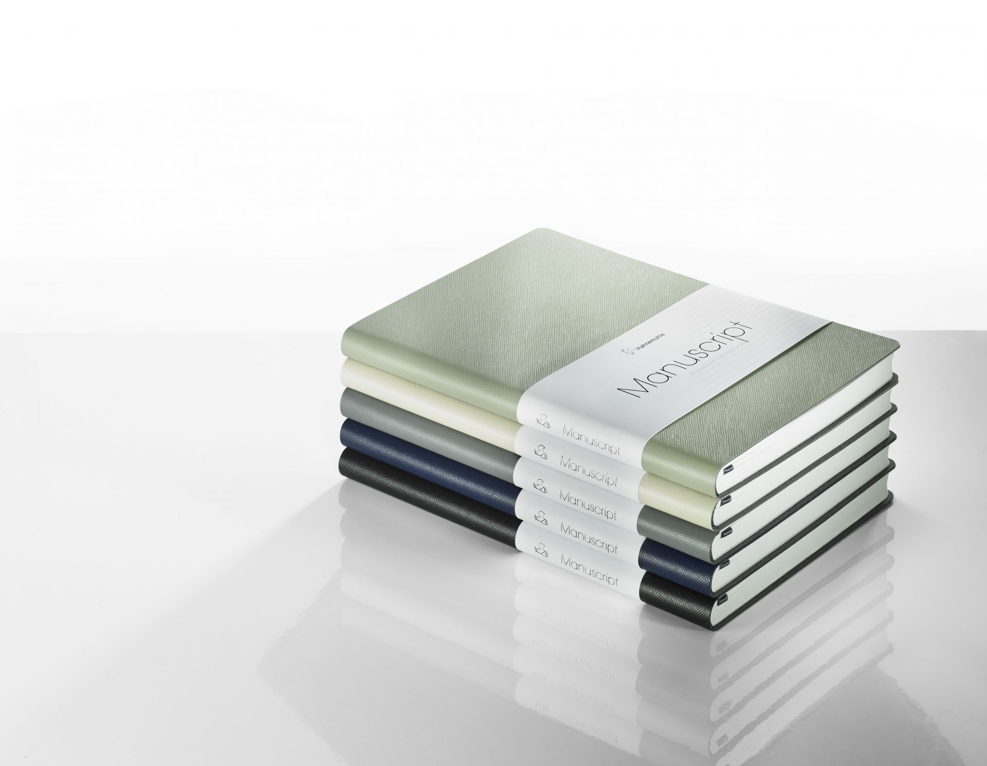 Manuscript Notebook | DIN A5 | 96 sheets / 192 pages | 100 | beige ...